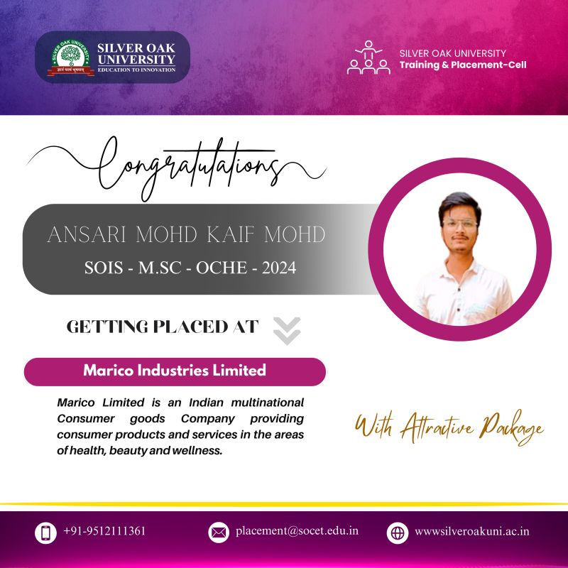 Internship Cell - Silver Oak University on LinkedIn: Congratulations to ... Internship Cell - Silver Oak University on LinkedIn: Congratulations to ...