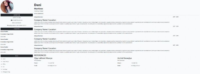 Anchal Kanaujiya on LinkedIn: using HTML and CSS and BOOTSTRAP Anchal Kanaujiya on LinkedIn: using HTML and CSS and BOOTSTRAP
