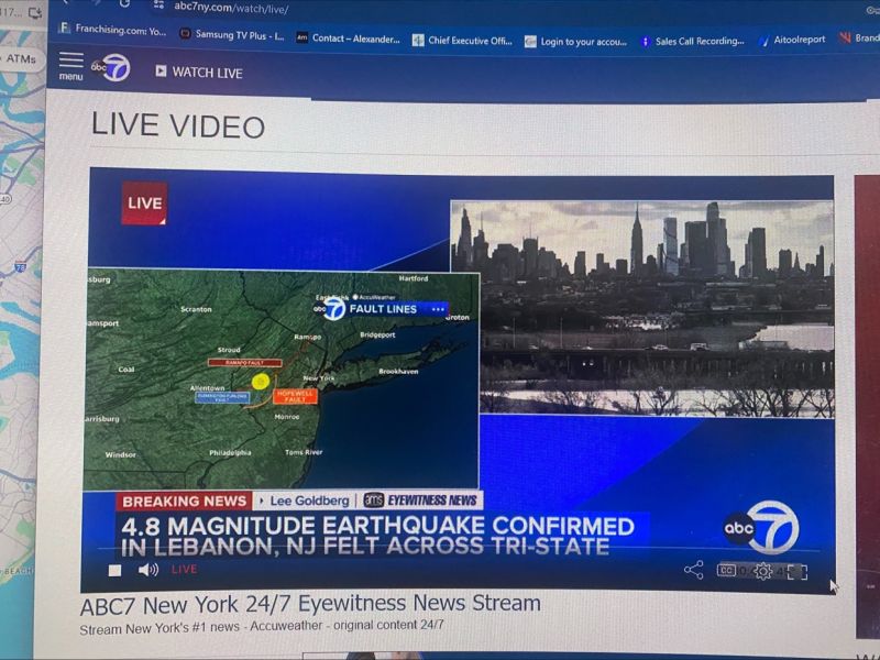 Rafael Alvarez, CFE on LinkedIn: #nyc #earthquake #ny #nj #lebanonnj Rafael Alvarez, CFE on LinkedIn: #nyc #earthquake #ny #nj #lebanonnj