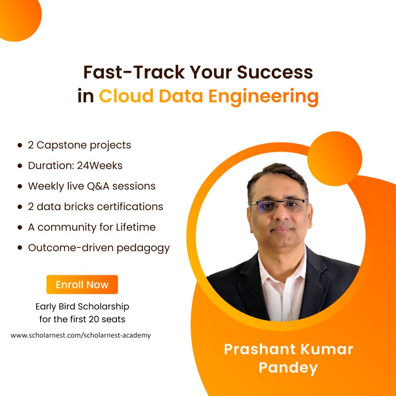 ScholarNest offers certified Big Data Engineering program | Prashant ... ScholarNest offers certified Big Data Engineering program | Prashant ...