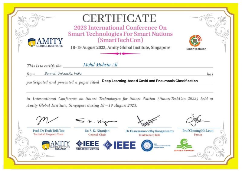 Mohd Mohsin on LinkedIn: #ieee Mohd Mohsin on LinkedIn: #ieee