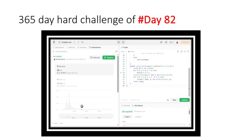 Arvind kumar on LinkedIn: #day #leetcode #75daysofcode #75dayschallenge Arvind kumar on LinkedIn: #day #leetcode #75daysofcode #75dayschallenge