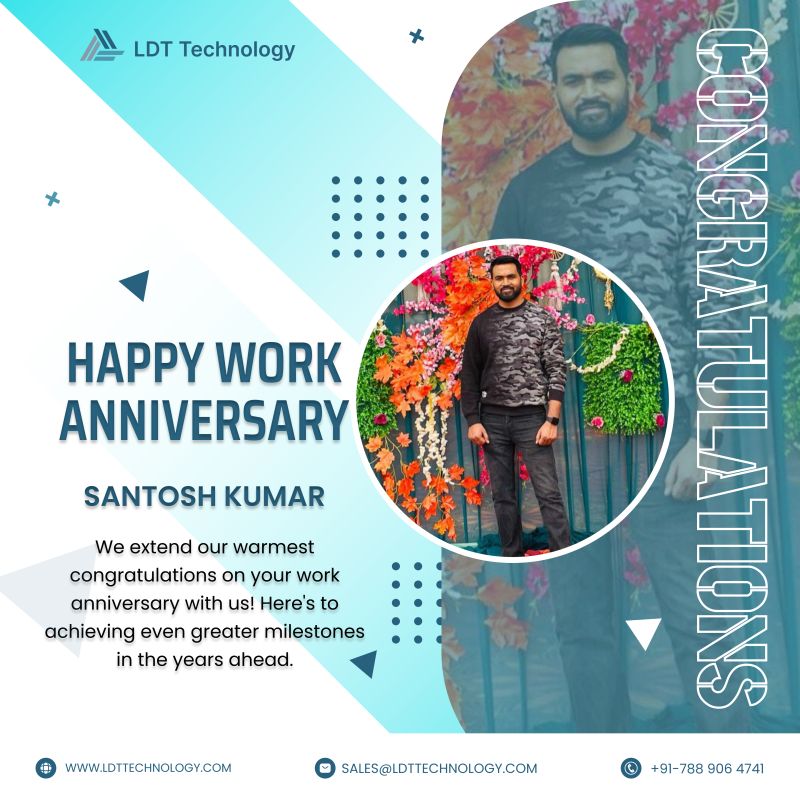 LDT Technology Pvt Ltd on LinkedIn: #workanniversary #congrats #success ... LDT Technology Pvt Ltd on LinkedIn: #workanniversary #congrats #success ...
