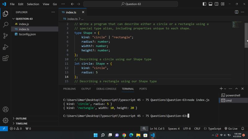 Umar Farooq on LinkedIn: #programming #typescript Umar Farooq on LinkedIn: #programming #typescript