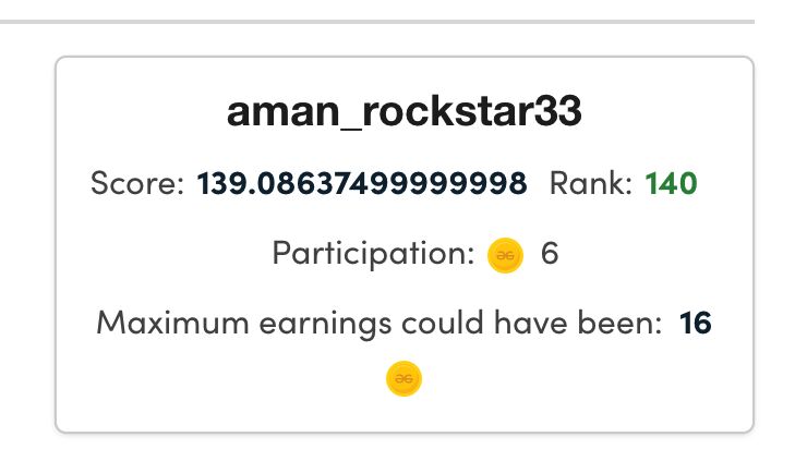 Aman Gupta on LinkedIn: #codingchallenge #achievementunlocked # ... Aman Gupta on LinkedIn: #codingchallenge #achievementunlocked # ...