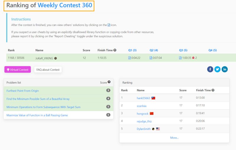 Pratham Vasani on LinkedIn: #leetcode #leetcodeweekly #coding #c #dsa # ... Pratham Vasani on LinkedIn: #leetcode #leetcodeweekly #coding #c #dsa # ...