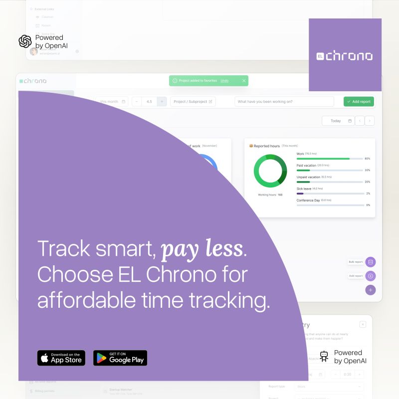 EL Chrono on LinkedIn: #elchrono #timetracking #productivity # ... EL Chrono on LinkedIn: #elchrono #timetracking #productivity # ...