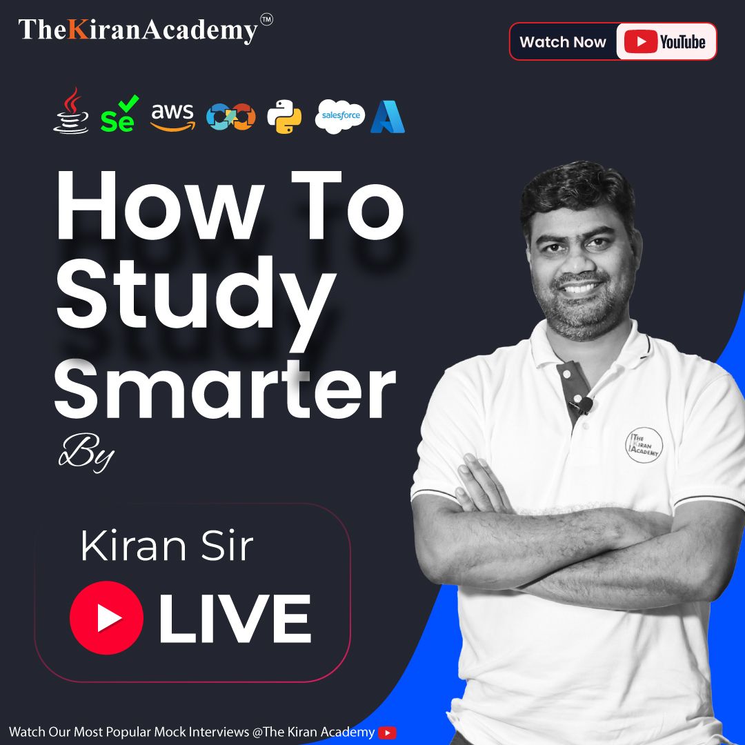 The Kiran Academy - Java By Kiran on LinkedIn: #java #python # ... The Kiran Academy - Java By Kiran on LinkedIn: #java #python # ...