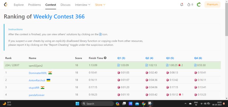 Saiyam Jain on LinkedIn: #cpp #leetcode #guardian #competitiveprogramming Saiyam Jain on LinkedIn: #cpp #leetcode #guardian #competitiveprogramming