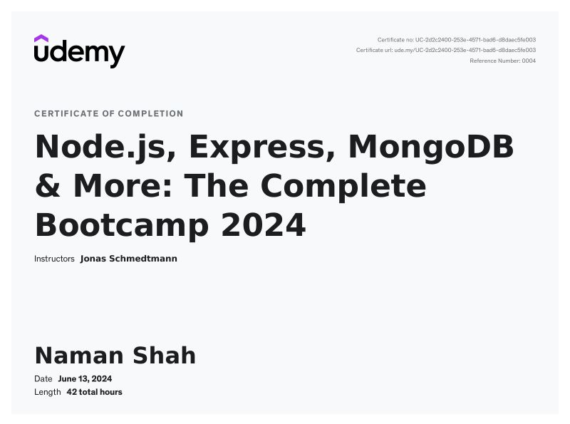 Naman Shah on LinkedIn: #nodejs #express #mongodb #webdevelopment # ... Naman Shah on LinkedIn: #nodejs #express #mongodb #webdevelopment # ...