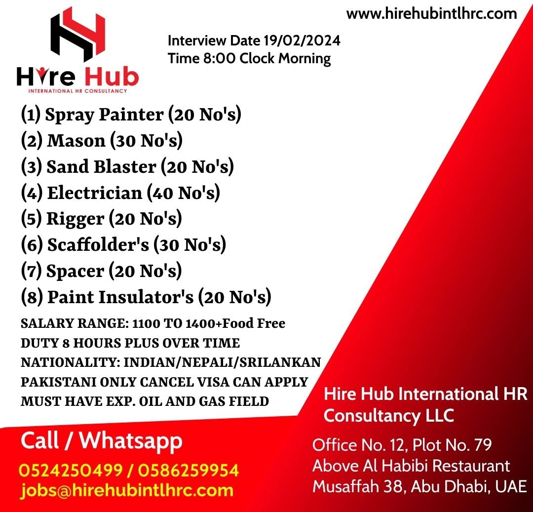 Hire Hub International HR Consultancy LLC on LinkedIn: #spraypainter # ... Hire Hub International HR Consultancy LLC on LinkedIn: #spraypainter # ...