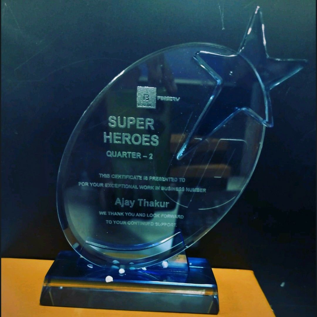 Ajay singh thakur on LinkedIn: #superheroaward #bajajfinserv Ajay singh thakur on LinkedIn: #superheroaward #bajajfinserv