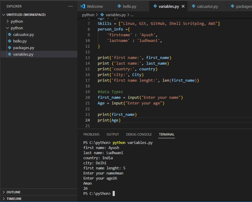 Ayush Ludhwani on LinkedIn: #30daysofpython #data #connections #python ... Ayush Ludhwani on LinkedIn: #30daysofpython #data #connections #python ...