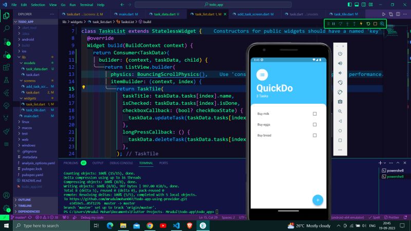 Mrudul Mohan on LinkedIn: #flutter #provider #todoapp #productivity # ... Mrudul Mohan on LinkedIn: #flutter #provider #todoapp #productivity # ...
