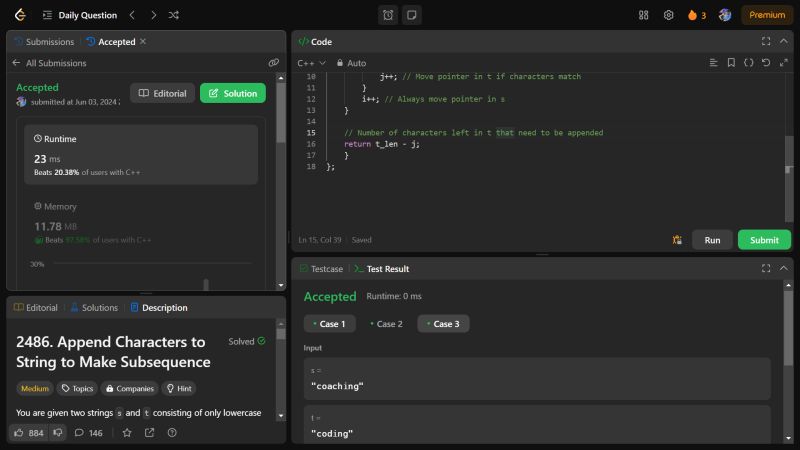 Day64: Solving LeetCode Problem | Krunal Bende posted on the topic ... Day64: Solving LeetCode Problem | Krunal Bende posted on the topic ...