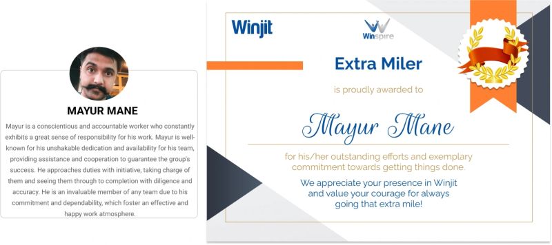 Mayur Mane on LinkedIn: Thank You Winjit Technologies Pvt Ltd 😇 Mayur Mane on LinkedIn: Thank You Winjit Technologies Pvt Ltd 😇