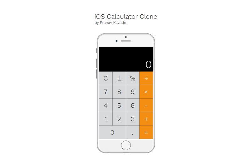 Pranav Kavade on LinkedIn: #ios #calculatorclone #javascript #canvas # ... Pranav Kavade on LinkedIn: #ios #calculatorclone #javascript #canvas # ...