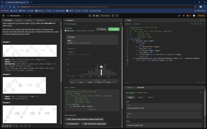 Nilay Kantharia on LinkedIn: #day71 #100daysofcode #leetcode # ... Nilay Kantharia on LinkedIn: #day71 #100daysofcode #leetcode # ...