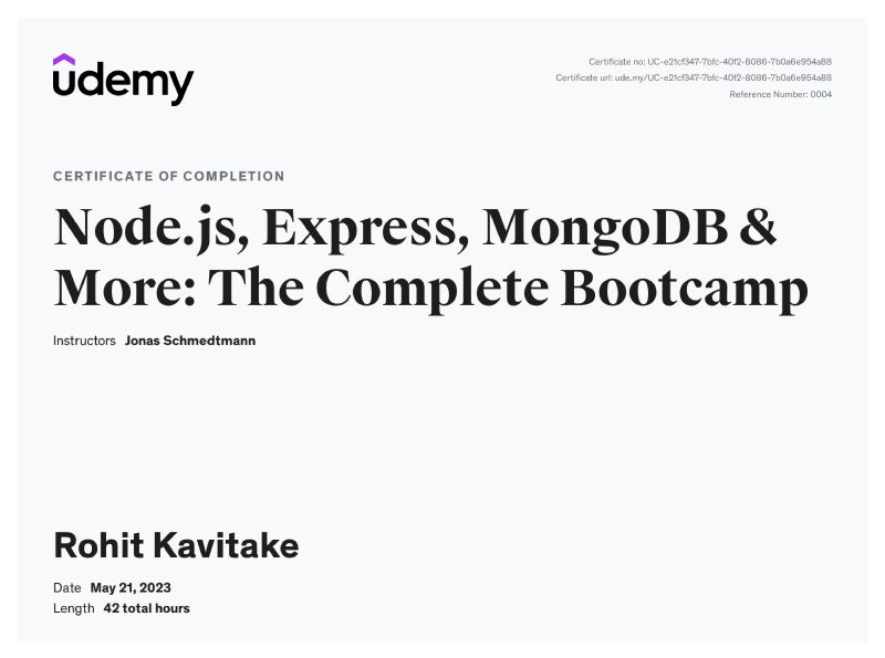 Rohit Kavitake on LinkedIn: #nodejs #express #mongodb # ... Rohit Kavitake on LinkedIn: #nodejs #express #mongodb # ...