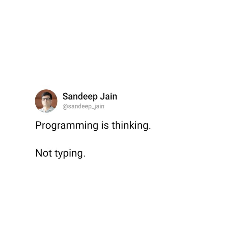 Sandeep Jain posted on LinkedIn Sandeep Jain posted on LinkedIn