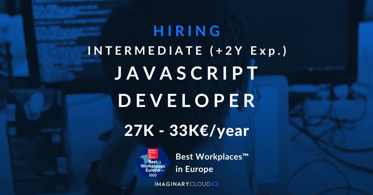 Imaginary Cloud on LinkedIn: Intermediate Javascript Developer (React ... Imaginary Cloud on LinkedIn: Intermediate Javascript Developer (React ...