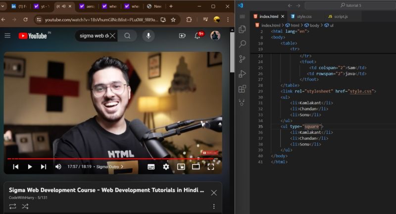 Kamlakant Kumar on LinkedIn: #tutorial #webdev #codewithharry # ... Kamlakant Kumar on LinkedIn: #tutorial #webdev #codewithharry # ...