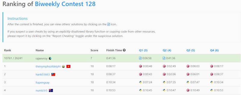 Rajeev kumar on LinkedIn: #leetcode #codingchallenge #problemsolving # ... Rajeev kumar on LinkedIn: #leetcode #codingchallenge #problemsolving # ...