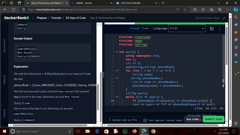 Riya Rathore on LinkedIn: #hackerrank #coding #programming #cplusplus ... Riya Rathore on LinkedIn: #hackerrank #coding #programming #cplusplus ...