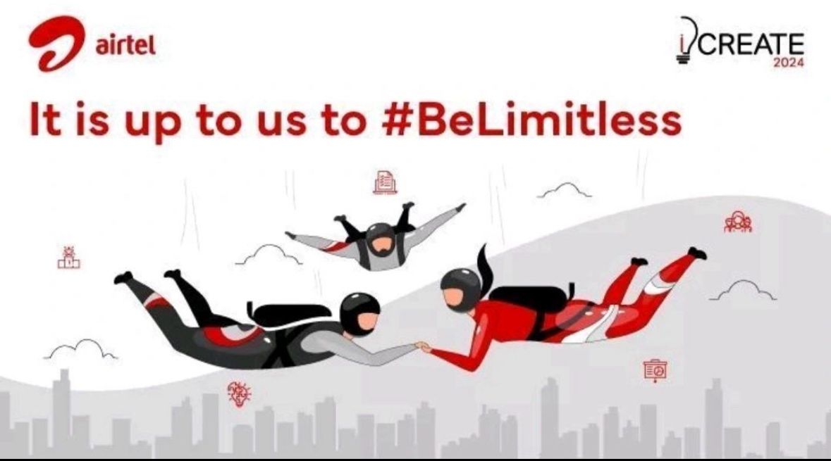 krish Jain on LinkedIn: #limitlessairtelaces #icreate2024 krish Jain on LinkedIn: #limitlessairtelaces #icreate2024