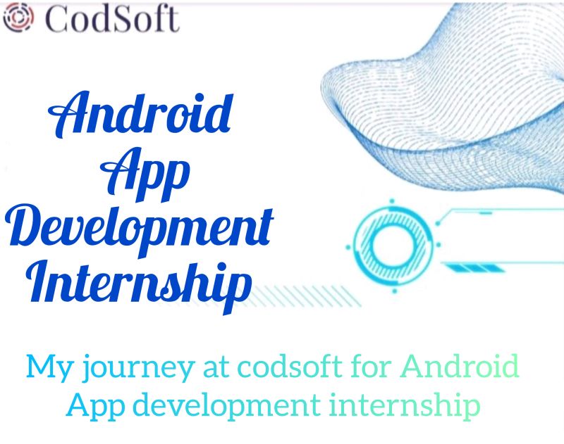Diksha Adsule on LinkedIn: #codsoft #androiddevelopment #internship2023 Diksha Adsule on LinkedIn: #codsoft #androiddevelopment #internship2023