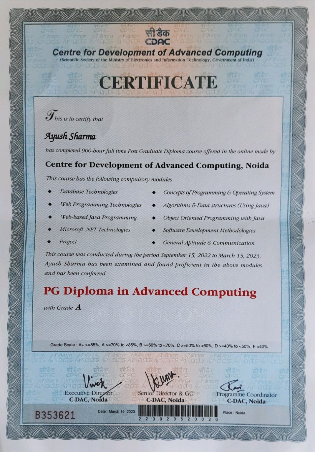 Ayush Sharma on LinkedIn: Dear Connections, I am happy to share with ... Ayush Sharma on LinkedIn: Dear Connections, I am happy to share with ...