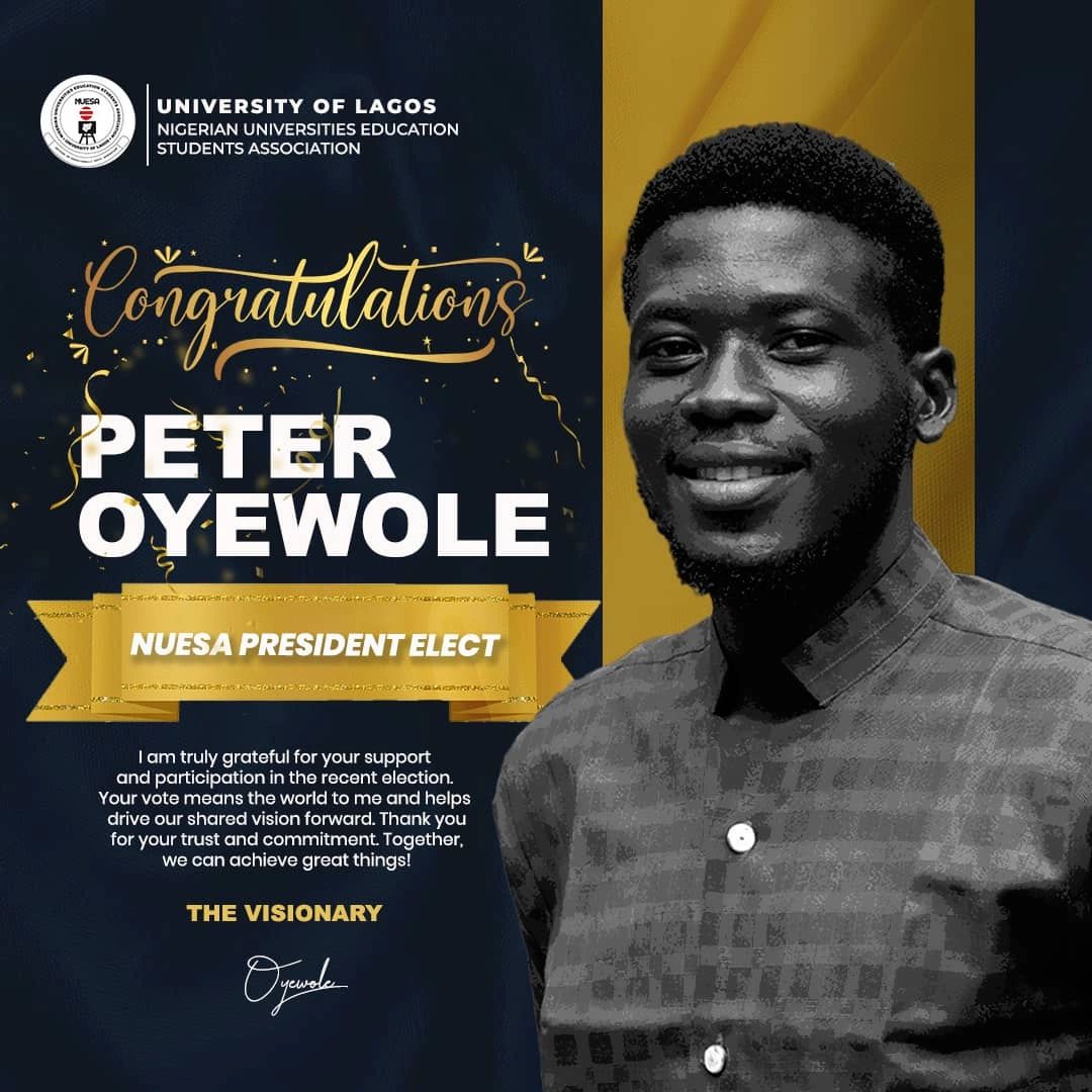PETER OYEWOLE on LinkedIn: Thank you NUESA PETER OYEWOLE on LinkedIn: Thank you NUESA