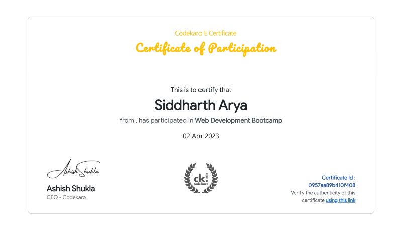 Siddharth Arya on LinkedIn: #webdevelopment #share #opportunity Siddharth Arya on LinkedIn: #webdevelopment #share #opportunity