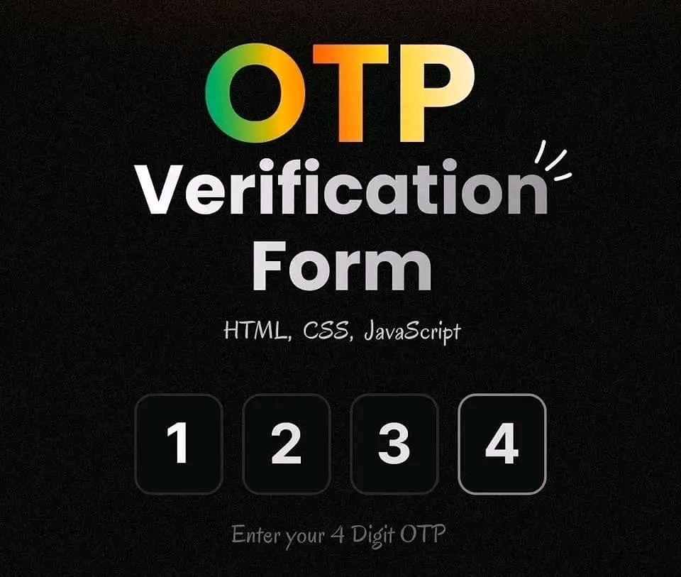 Engr Talha Ghaffar on LinkedIn: OTP verification form Engr Talha Ghaffar on LinkedIn: OTP verification form