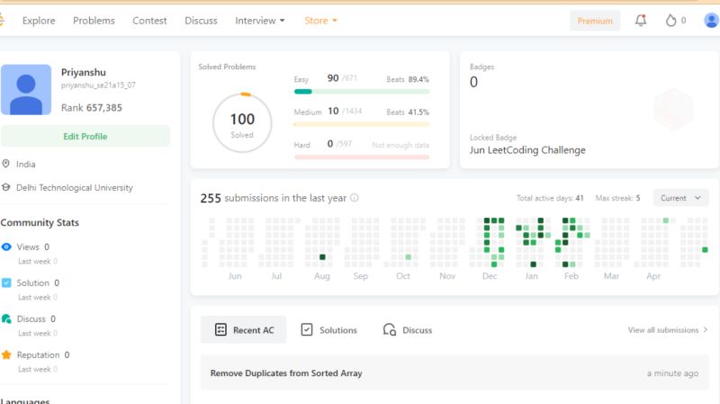 Priyanshu Bhardwaj on LinkedIn: #datastructures #algorithms #leetcode # ... Priyanshu Bhardwaj on LinkedIn: #datastructures #algorithms #leetcode # ...