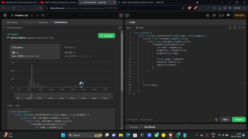 ADITYA TRIPATHI on LinkedIn: #codingjourney #leetcodechallenge # ... ADITYA TRIPATHI on LinkedIn: #codingjourney #leetcodechallenge # ...