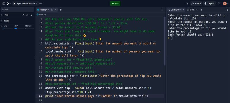 Vineet Keshore on LinkedIn: #100daysofcode #100daysofpython #python Vineet Keshore on LinkedIn: #100daysofcode #100daysofpython #python