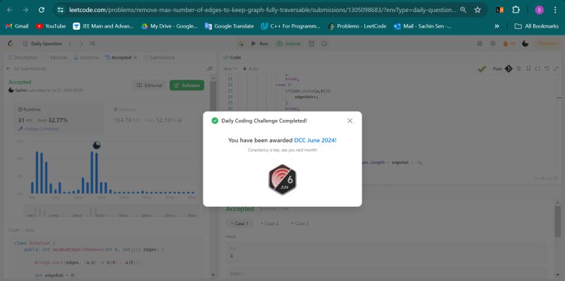 Sachin Sen on LinkedIn: #leetcode #dailycodingchallenge #consistency Sachin Sen on LinkedIn: #leetcode #dailycodingchallenge #consistency