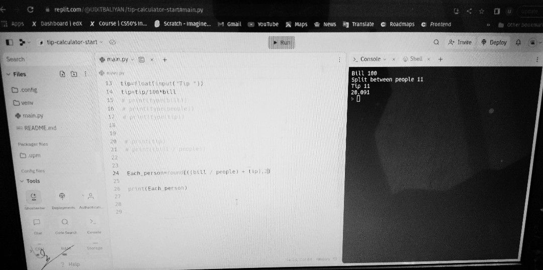 UDIT BALIYAN on LinkedIn: #100daysofcode #codingprogress #python UDIT BALIYAN on LinkedIn: #100daysofcode #codingprogress #python