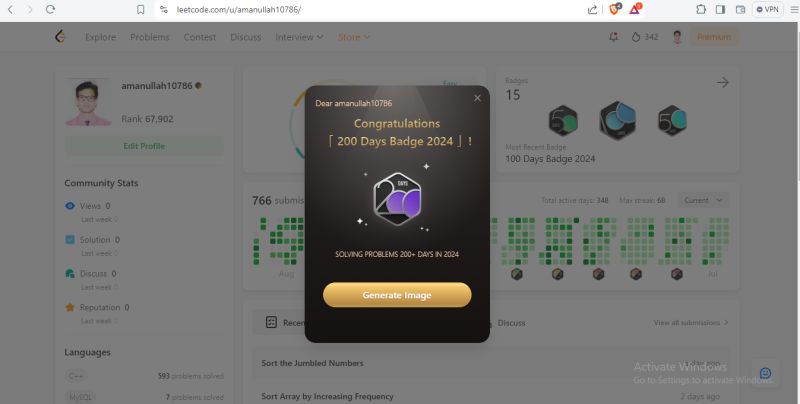 Amanullah Khan on LinkedIn: #leetcode #coding #programming #consistency ... Amanullah Khan on LinkedIn: #leetcode #coding #programming #consistency ...