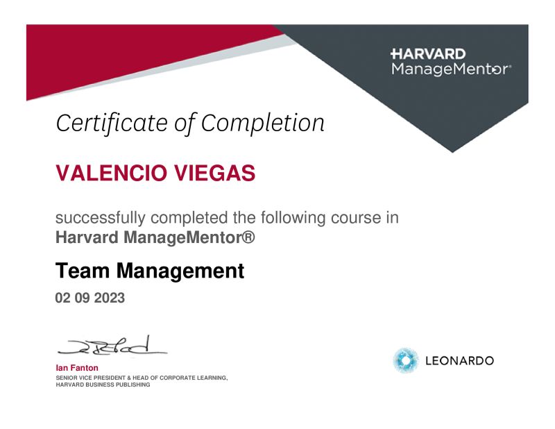 Valencio Viegas on LinkedIn: Thrilled to share that I've completed a ... Valencio Viegas on LinkedIn: Thrilled to share that I've completed a ...