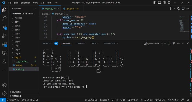 Muhammad Bilal Awan on LinkedIn: #100daysofpython #python ... Muhammad Bilal Awan on LinkedIn: #100daysofpython #python ...