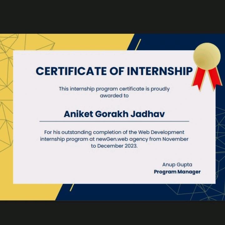 Aniket Jadhav on LinkedIn: #newgenwebagency Aniket Jadhav on LinkedIn: #newgenwebagency