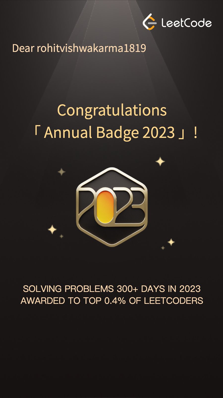 Rohit Vishwakarma on LinkedIn: #leetcode #leetcode2023 #dsa Rohit Vishwakarma on LinkedIn: #leetcode #leetcode2023 #dsa