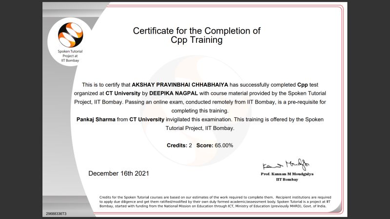Akshay Chhabhaiya on LinkedIn: #cplusplus #programmingskills # ... Akshay Chhabhaiya on LinkedIn: #cplusplus #programmingskills # ...