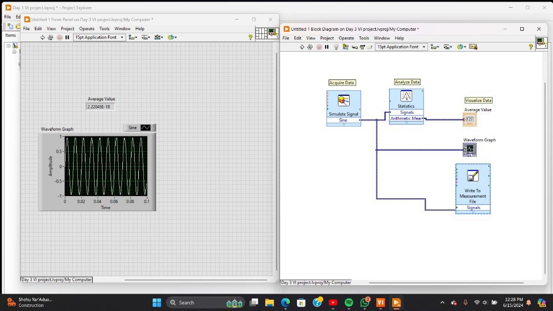 How to create a basic VI in LabVIEW | Oluwatoyin Fati posted on the ... How to create a basic VI in LabVIEW | Oluwatoyin Fati posted on the ...