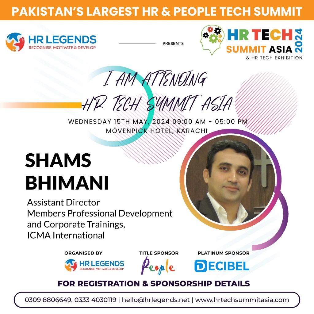 Shams Bhimani on LinkedIn: HR Tech Summit Asia 2024!… Shams Bhimani on LinkedIn: HR Tech Summit Asia 2024!…