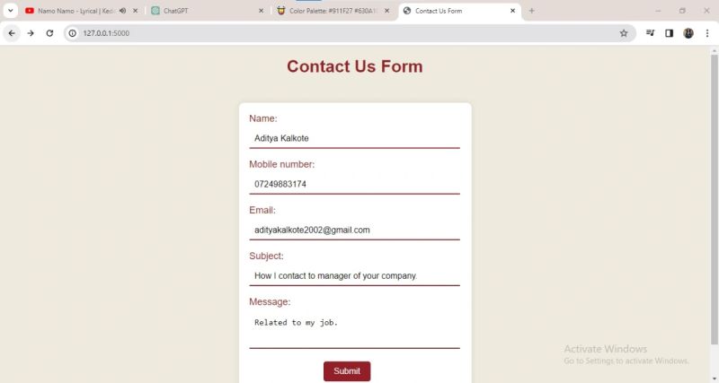 Aditya Kalkote on LinkedIn: #python #mysql #codingmilestone #contact Aditya Kalkote on LinkedIn: #python #mysql #codingmilestone #contact