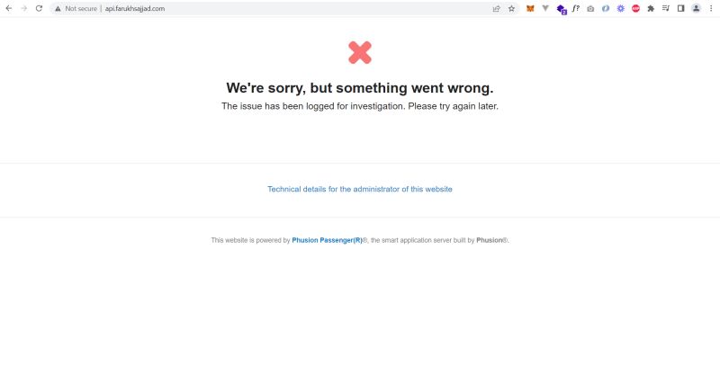 Syed Farukh Sajjad on LinkedIn: Hi Node JS Developers, I am facing this ... Syed Farukh Sajjad on LinkedIn: Hi Node JS Developers, I am facing this ...