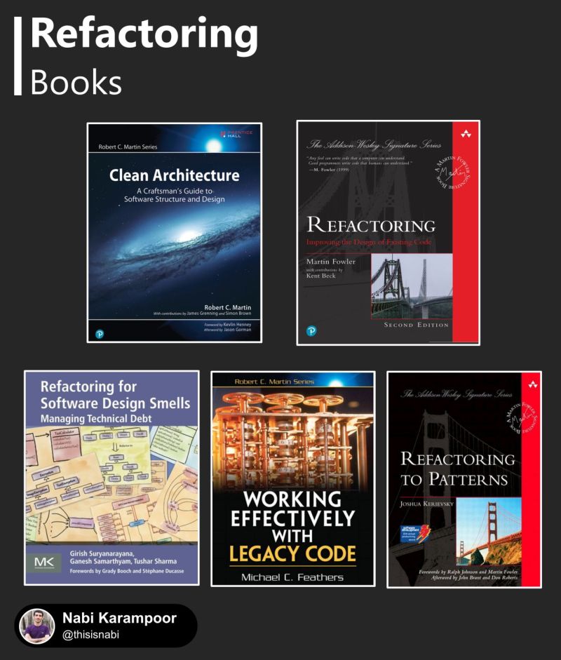 Nabi Karampoor on LinkedIn: #refactoring #cleancode #programming Nabi Karampoor on LinkedIn: #refactoring #cleancode #programming